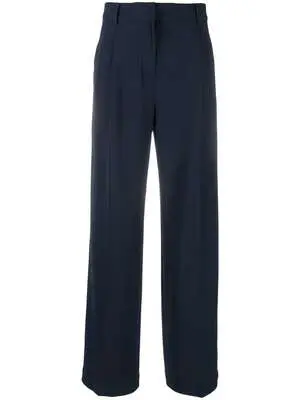 Michael Kors Wide-leg Tailored Trousers - Blue