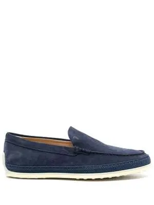 TOD'S Leather Loafers - Blue