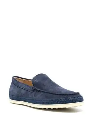 TOD'S Leather Loafers - Blue