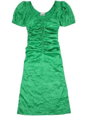 Ganni Green Dresses