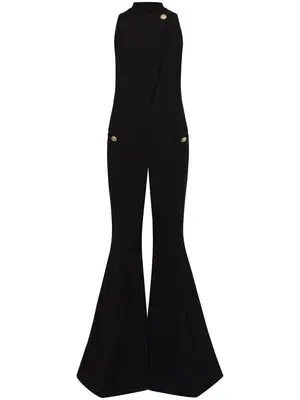 Proenza Schouler Stripe-detail Tuxedo Trousers - Black
