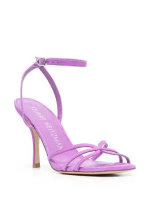 STUART WEITZMAN Nudist 100mm Sandals - Purple