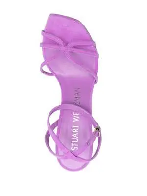 STUART WEITZMAN Nudist 100mm Sandals - Purple