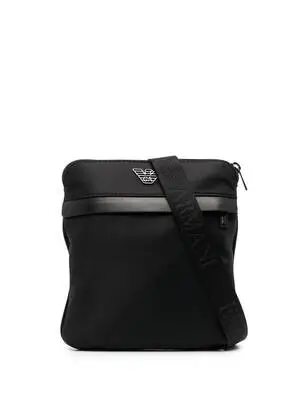 Emporio Armani Flat Crossbody Bag