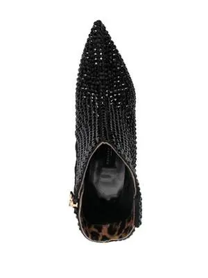 Philipp Plein Gothic Plein 80mm Leather Boots