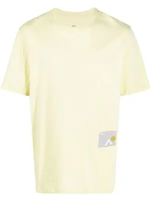 OAMC Photograph-print Short-sleeved T-shirt - Yellow