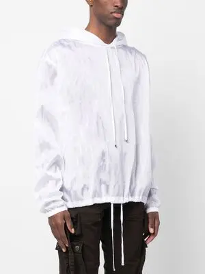 Amiri All-over Logo Print Hoodie