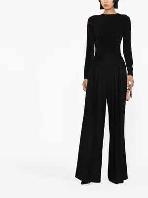 ATU BODY COUTURE Crew-neck Long-sleeved Bodysuit