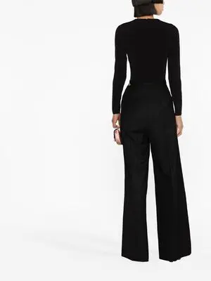 ATU BODY COUTURE Crew-neck Long-sleeved Bodysuit