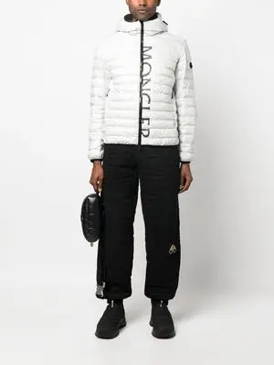 Moncler Lauzet Short Down Jacket - White | Editorialist