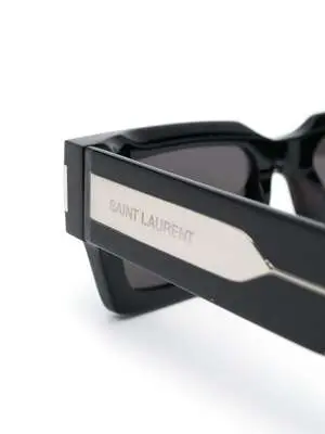 Saint Laurent Sl 572 Logo Sunglasses - Black