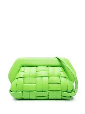 THEMOIRE Bios Weaved Mantis Clutch - Green