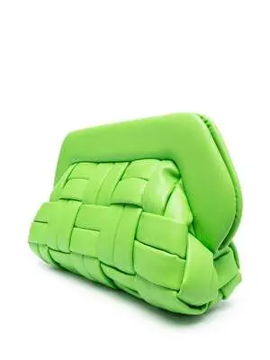 THEMOIRE Bios Weaved Mantis Clutch - Green