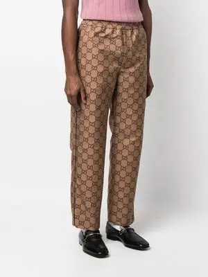 Gucci Gg Ripstop Cropped Trousers