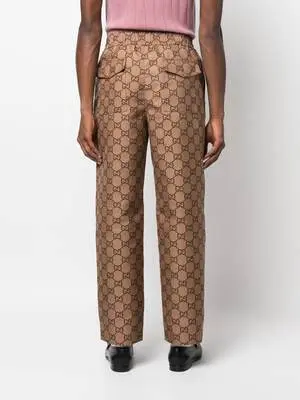 Gucci Gg Ripstop Cropped Trousers