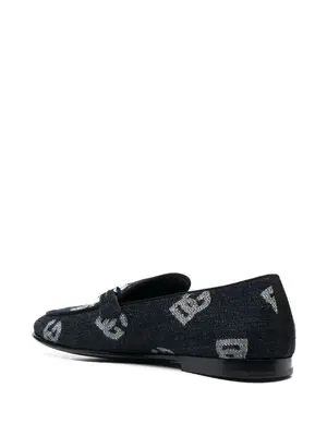 Dolce & Gabbana Logo-jacquard Loafers