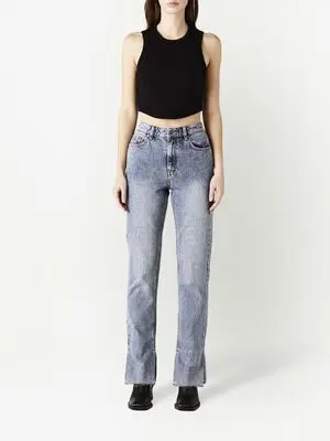 Ksubi Mid-rise Straight Jeans