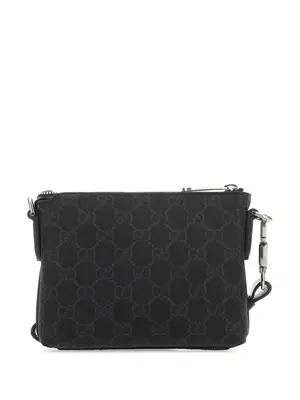 Gucci Interlocking G Messenger Bag - Black