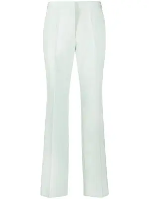JIL SANDER Pressed-crease Tailored Trousers - Blue
