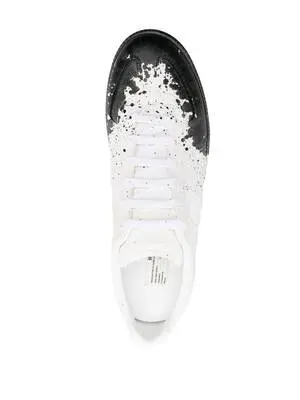 MAISON MARGIELA Replica Paint-splatter Low-top Sneakers