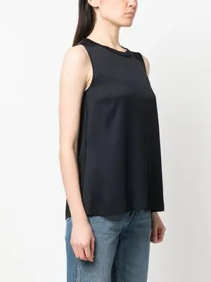 Lorena Antoniazzi Cotton-blend Tank Top - Blue