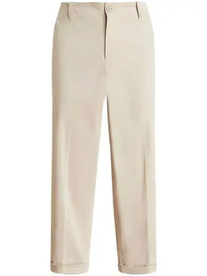 Etro Straight-leg Cropped Trousers