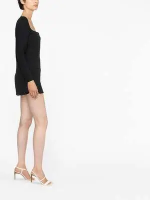 COURREGES Square-neck Mini Dress