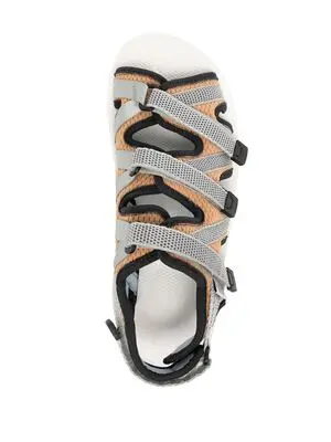 Suicoke Zip-ab Cut-out Sandals - White