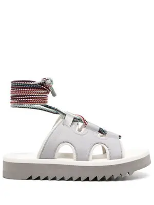Suicoke Open-toe Chunky Sandals - Grey