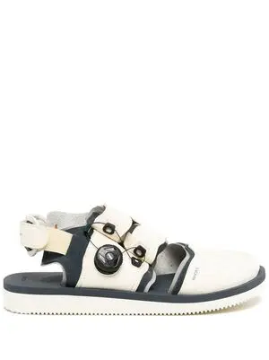 Suicoke Haku-ab Split-toe Sandals - White