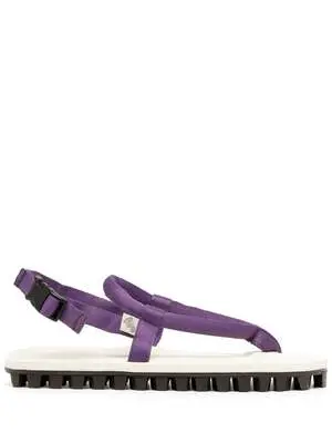 Suicoke Gut Padded Thong Strap Sandals - Purple