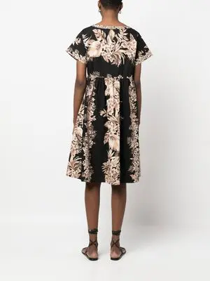 TWINSET Floral-print Knee-length Dress