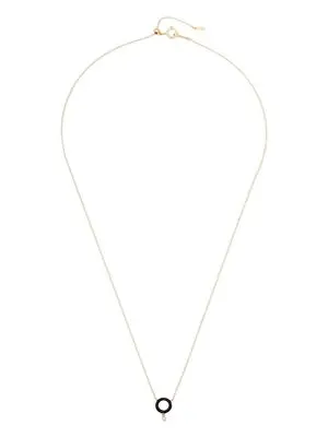 PERSEE 18kt Yellow Diamond Pendant Necklace