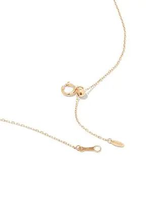 PERSEE 18kt Yellow Diamond Pendant Necklace