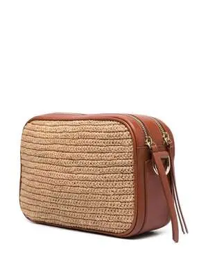 IBELIV Alefa Raffia-design Crossbody Bag