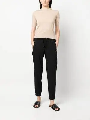 Lorena Antoniazzi Virgin Wool-blend Track Pants