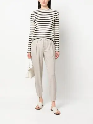 Lorena Antoniazzi Virgin Wool-blend Track Pants