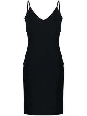 JIL SANDER V-neck Slip Minidress
