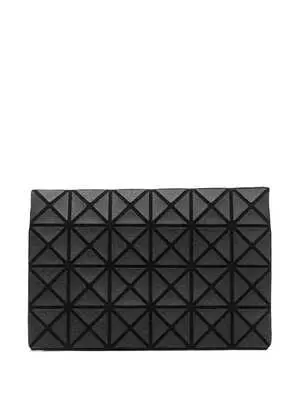 Issey Miyake Bi-fold Geometric Panelled Wallet - Black