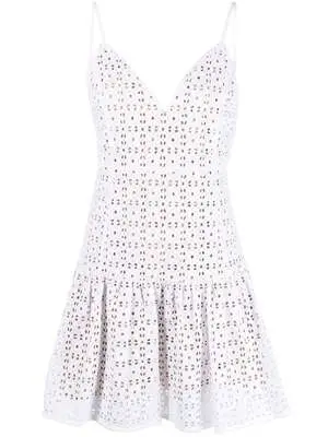 Michael Kors Sangallo Eyelet Mini Dress
