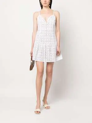 Michael Kors Sangallo Eyelet Mini Dress