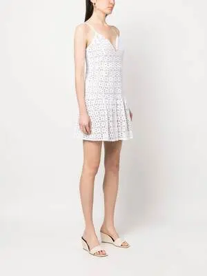 Michael Kors Sangallo Eyelet Mini Dress