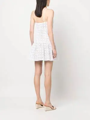 Michael Kors Sangallo Eyelet Mini Dress