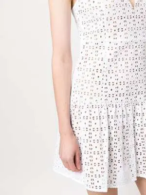 Michael Kors Sangallo Eyelet Mini Dress