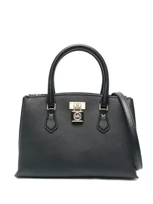 Michael Kors Padlock Detail Tote - Black