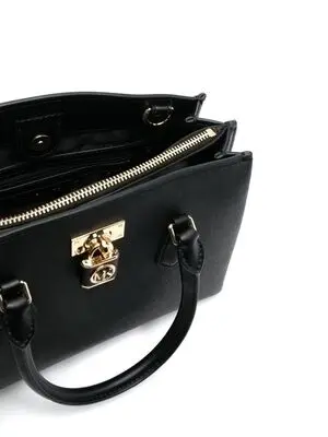 Michael Kors Padlock Detail Tote - Black