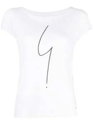 AGNÈS B. Logo-print T-shirt - White