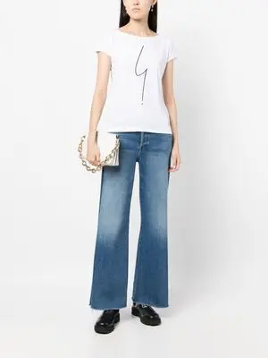 AGNES B. Logo-print T-shirt