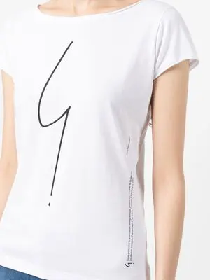 AGNES B. Logo-print T-shirt