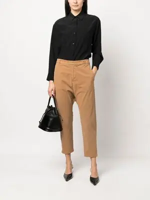 NILI LOTAN Silk Long-sleeved Shirt